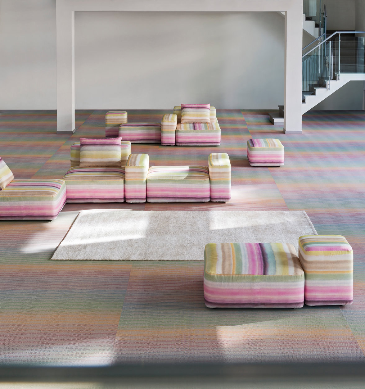 Bolon The New Missoni Home On Display During London Design Festival